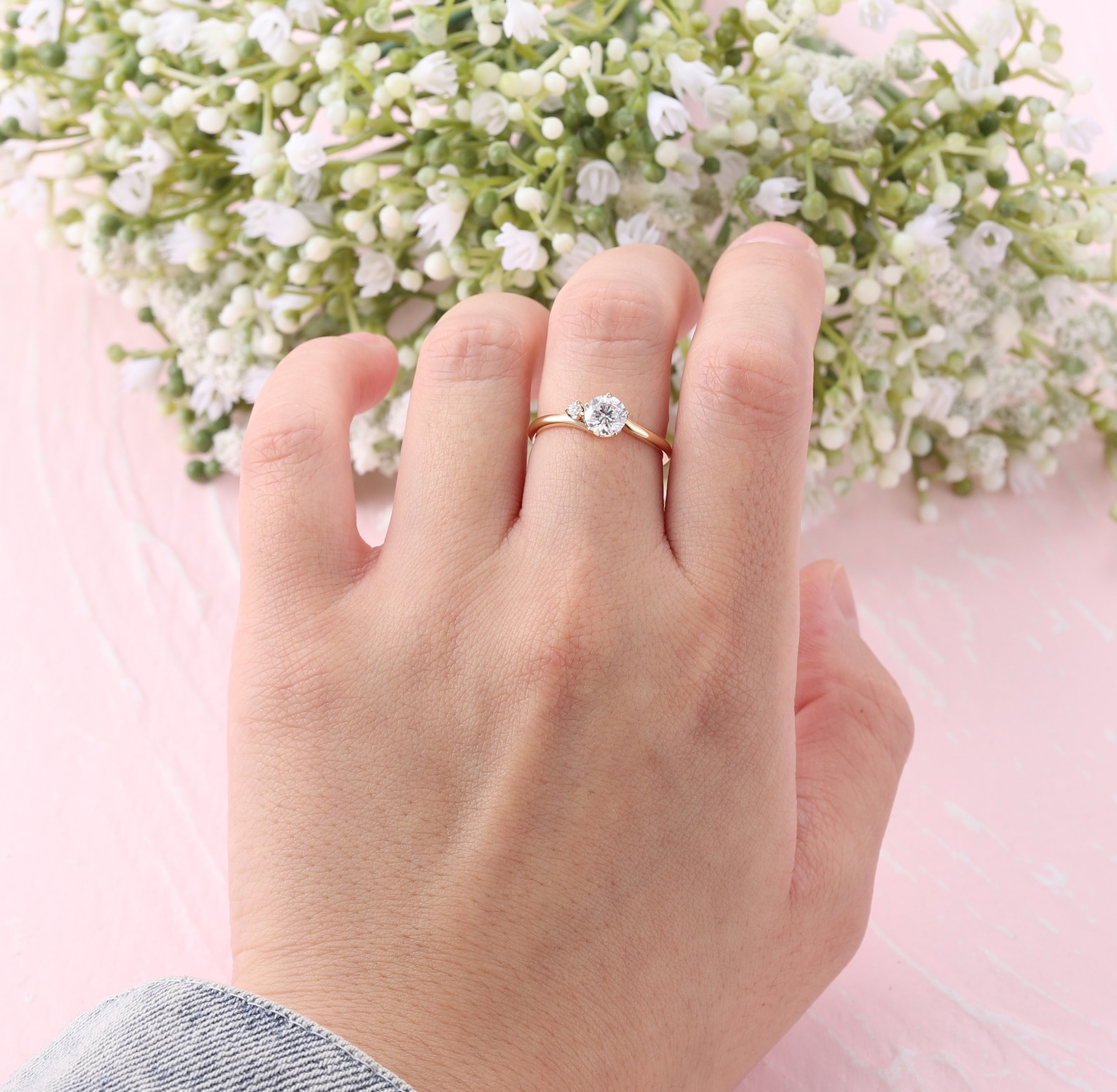 Dainty Engagement Rings Japanese Style Rings Gold Ring - Etsy