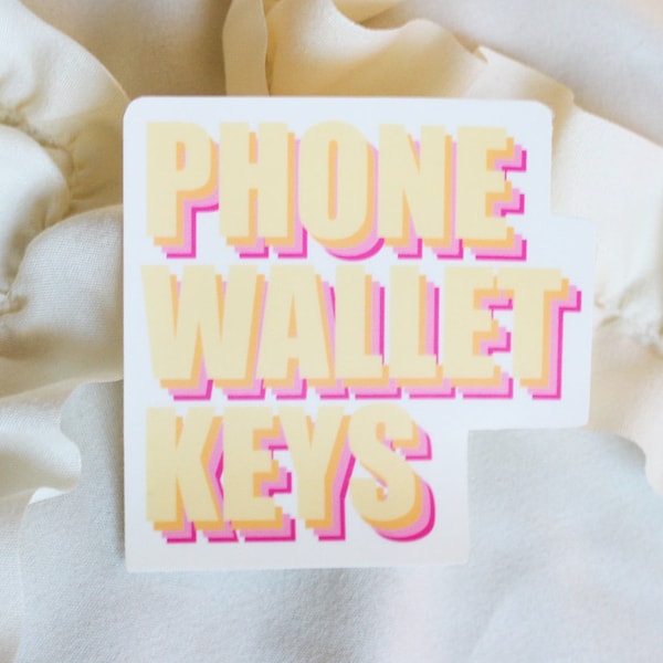 Keys Phone Wallet - Etsy