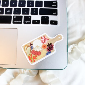Charcuterie Board Sticker Cheese Board Food Sticker Weatherproof - Etsy
