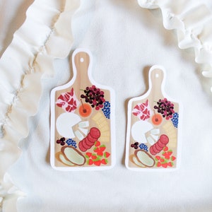 Charcuterie Board Sticker Cheese Board Food Sticker - Etsy