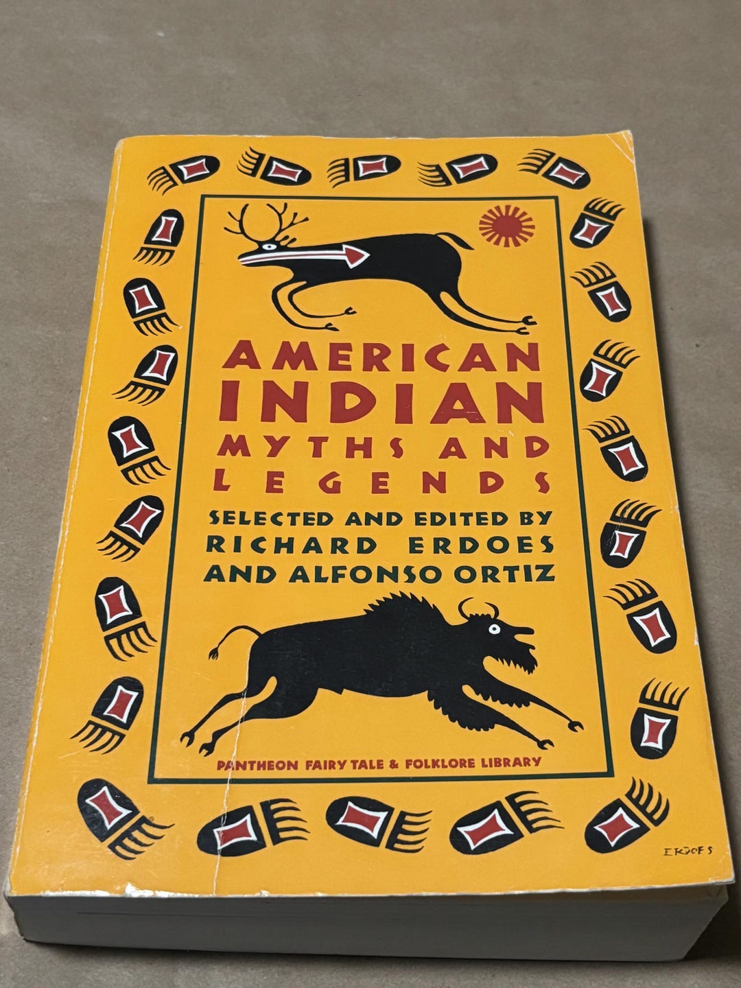 American Indian Myths and Legends (1984) By: Richard Erdoes and Alfonso ...