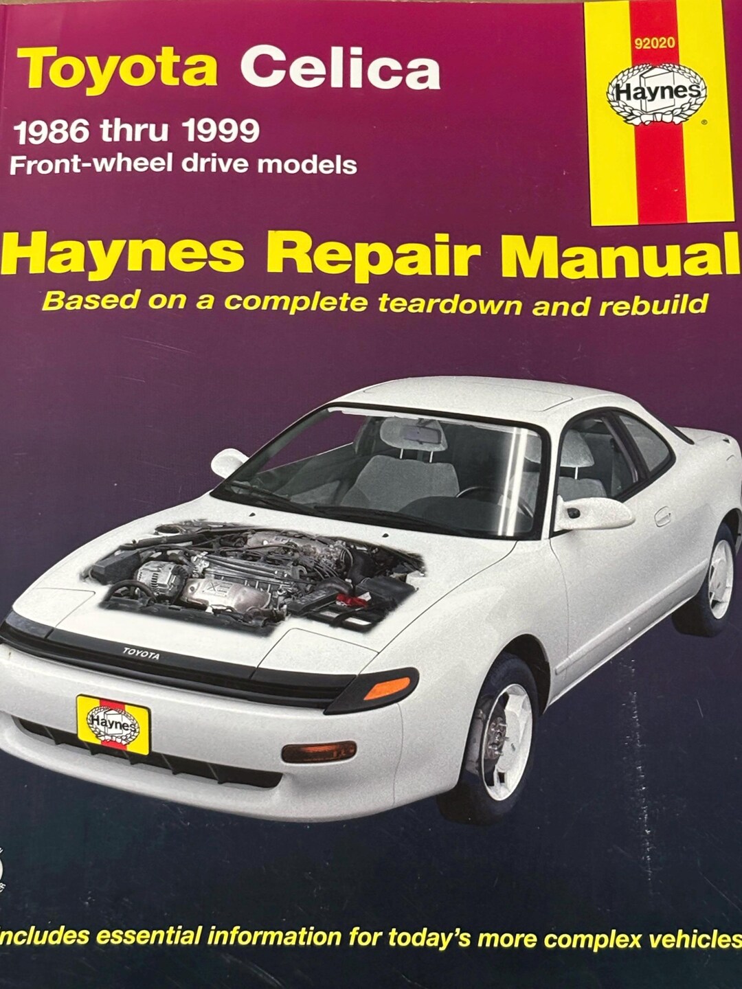 Toyota Celica 1986 1999 Haynes Repair Manual Front Wheel Drive Models