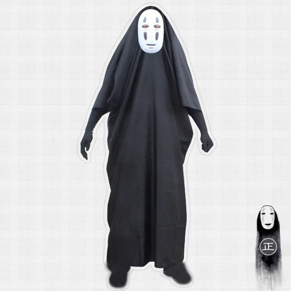 No Face Cosplay Japanese Anime Suit, Halloween Costum… - Gem