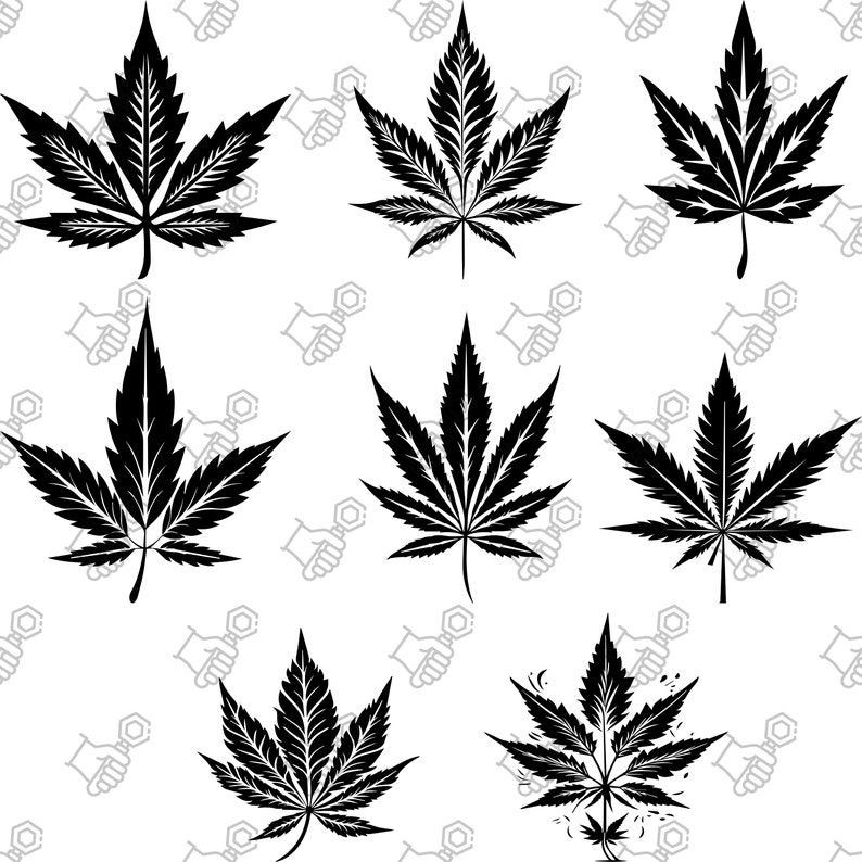 Pot Leaf SVG Download SVG for Cricut|svg Files for Silhouette BOHO ...