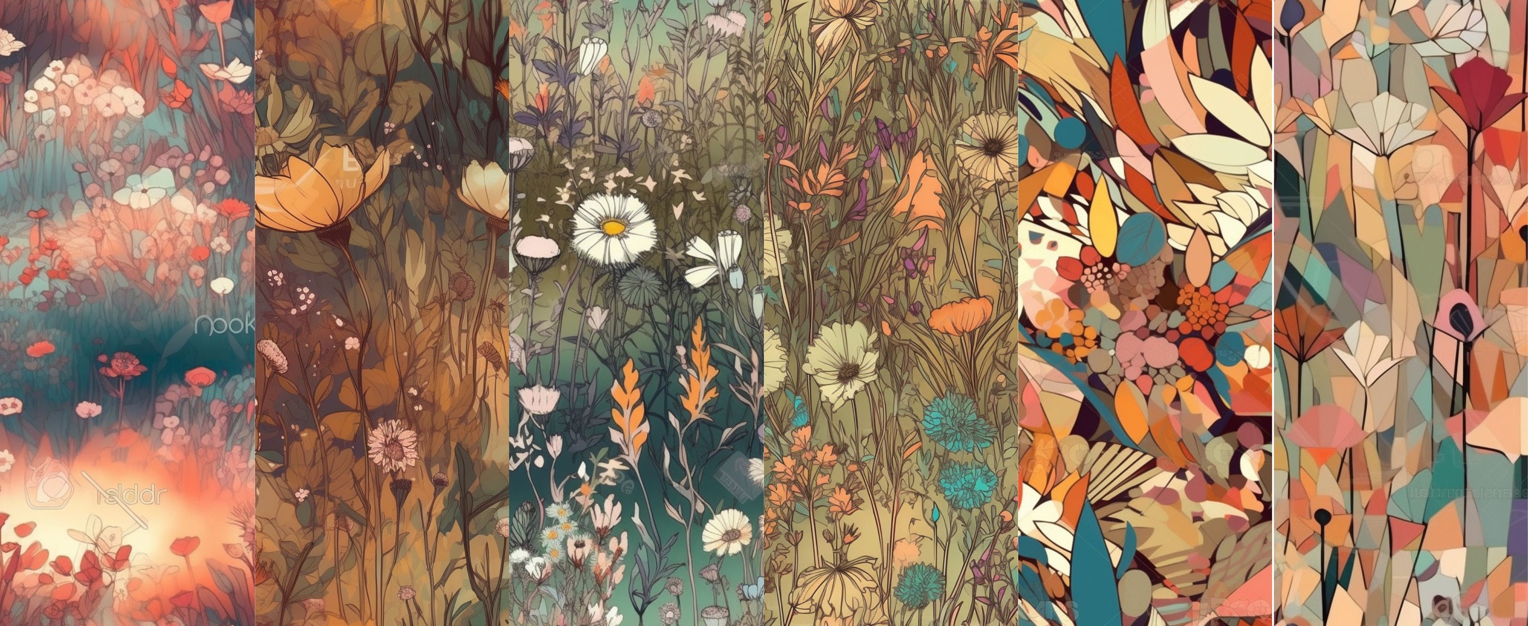 Retro Seventies Seamless Digital Paper Bundle Vintage Retro - Etsy