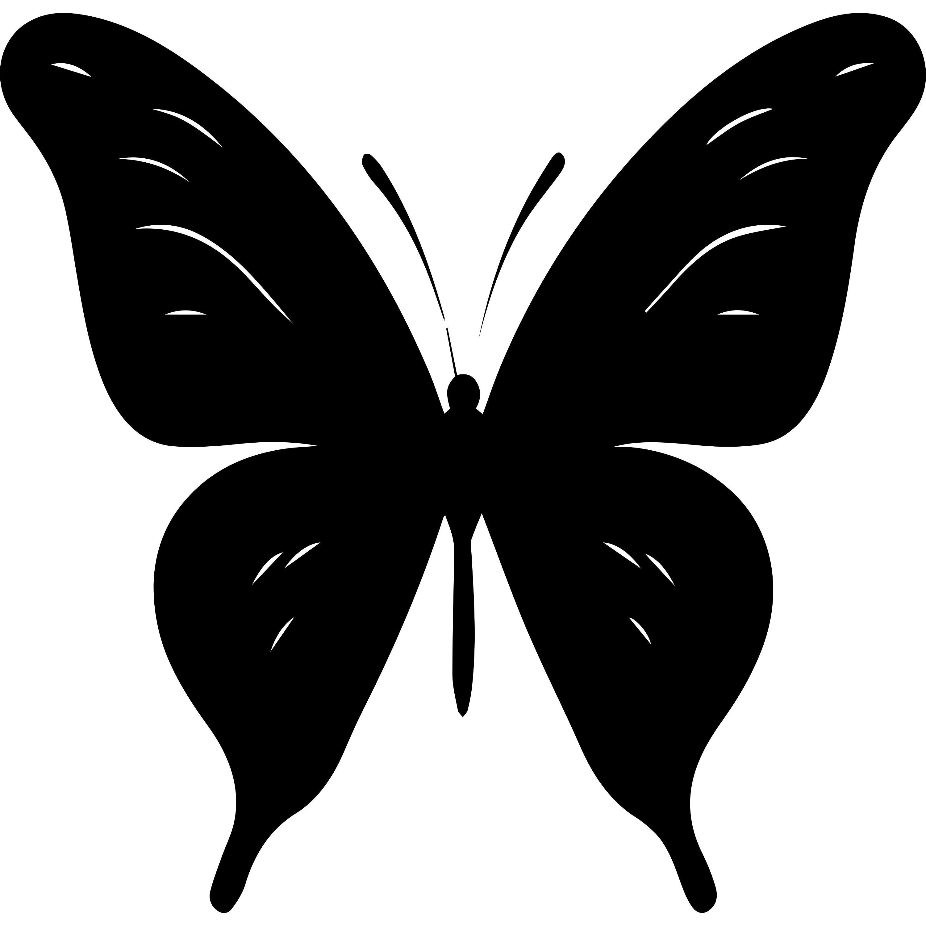 Butterfly Svg Butterfly Svg Bundle Layered Butterfly Bundle Cricut SVG ...