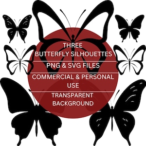Butterfly Svg Butterfly Svg Bundle Layered Butterfly Bundle - Etsy