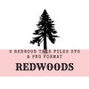 Giant Sequoia Tree Svg, Giant Sequoia Tree Clipart, Giant Sequoia Tree ...