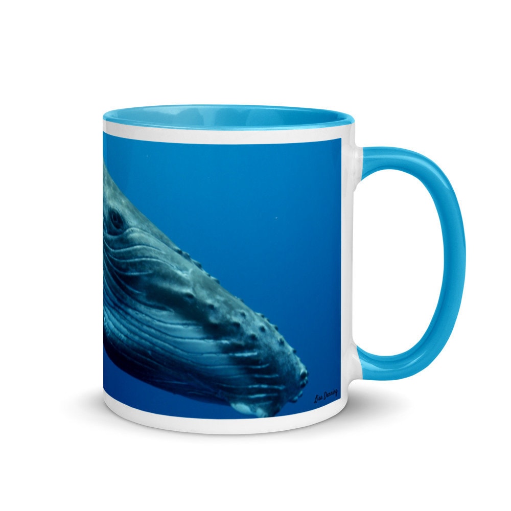Humpback Whale Mug With Color Inside - Etsy