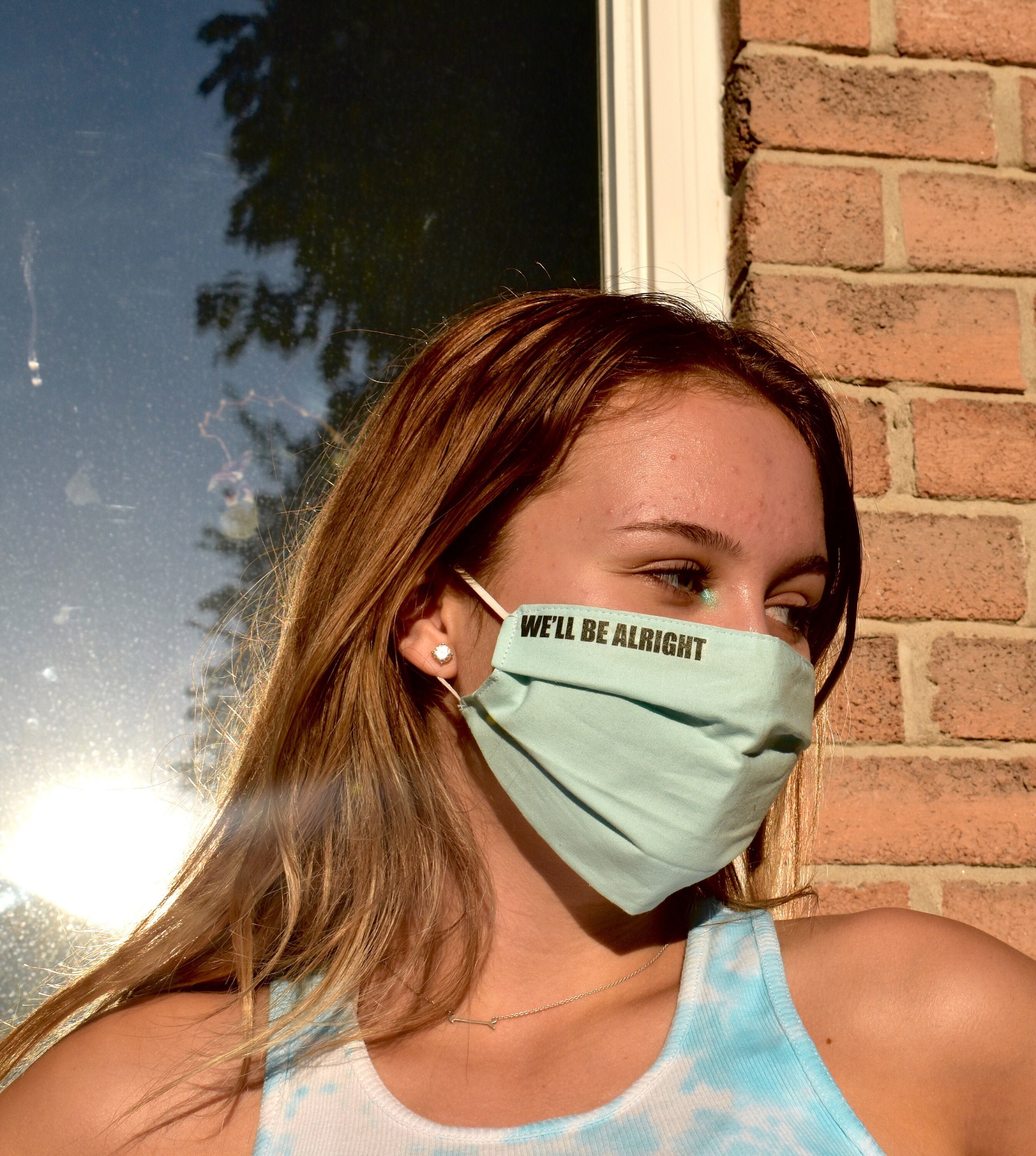 We'll Be Alright Face Mask Fine Line Face - Etsy Ireland