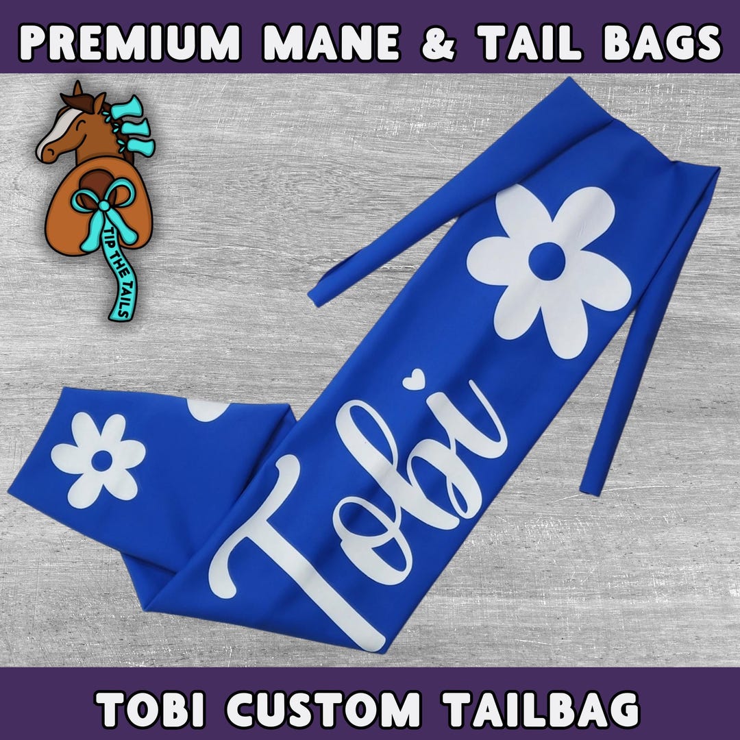 Custom Royal Blue Tobi Tail Bag for Naomi - Etsy