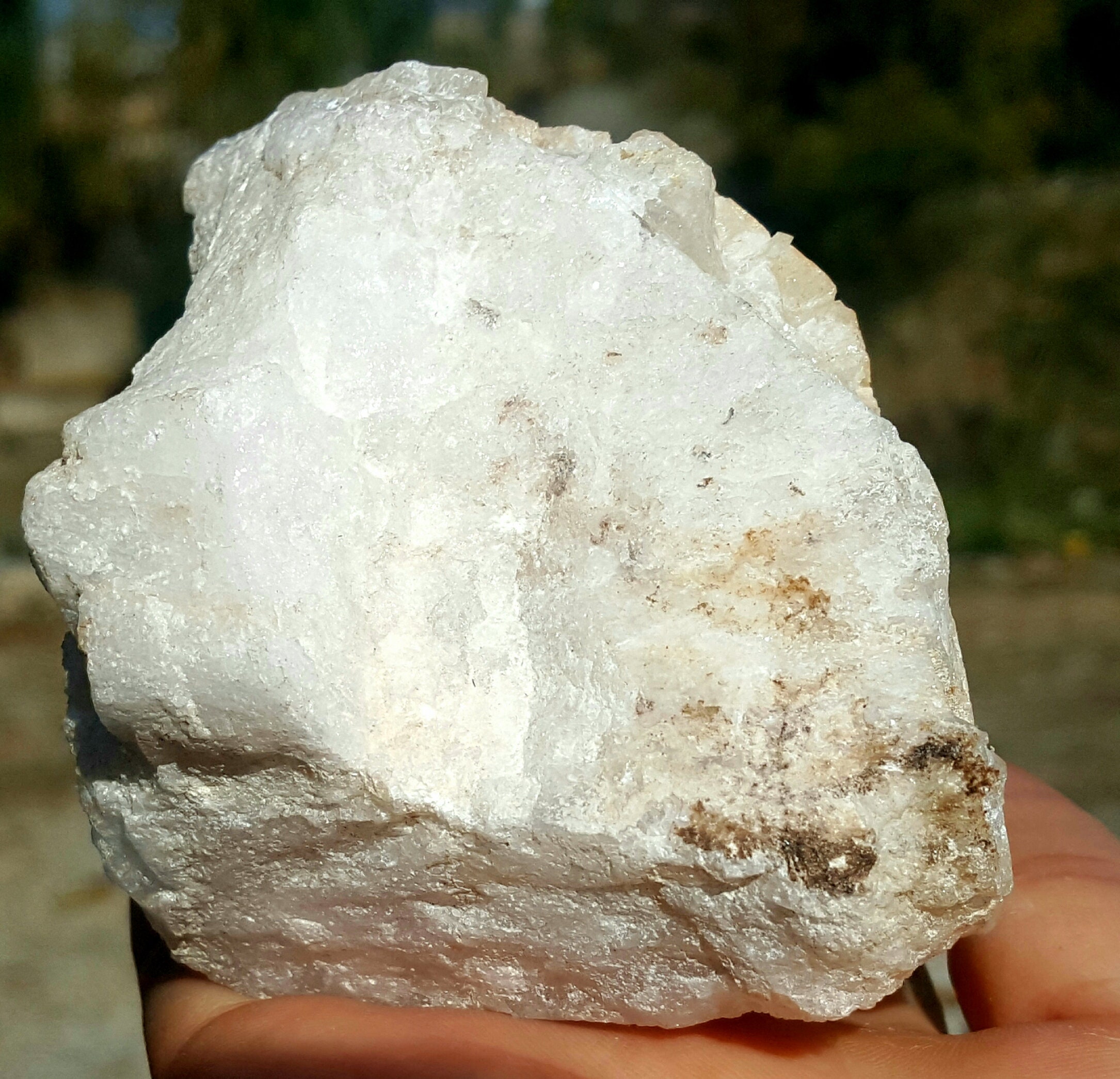 629 Grams Pollucite Terminated Crystal World Rare Pollucite Top Quality ...