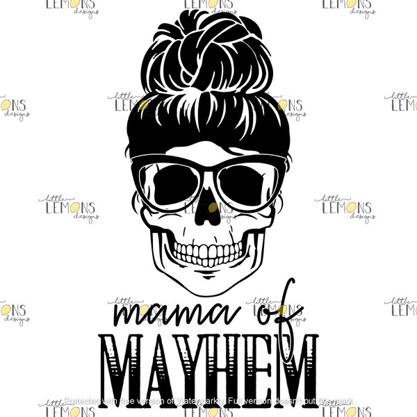 Mother of mayhem svg - Etsy France