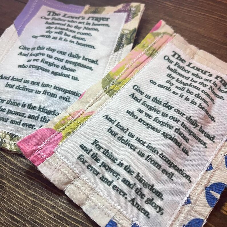 Prayer Quilt - Christian Gift - the Lord's Prayer - Etsy
