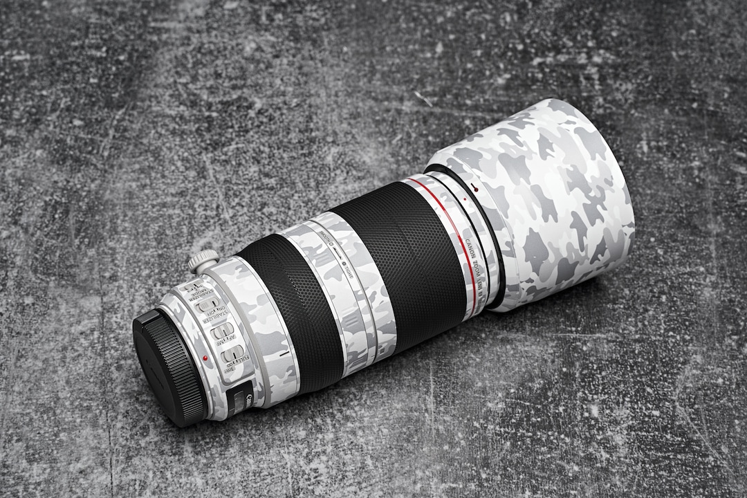 Protective Lens Wrap Skin Sticker for Canon EF 100-400mm F4.5-5.6 L is ...