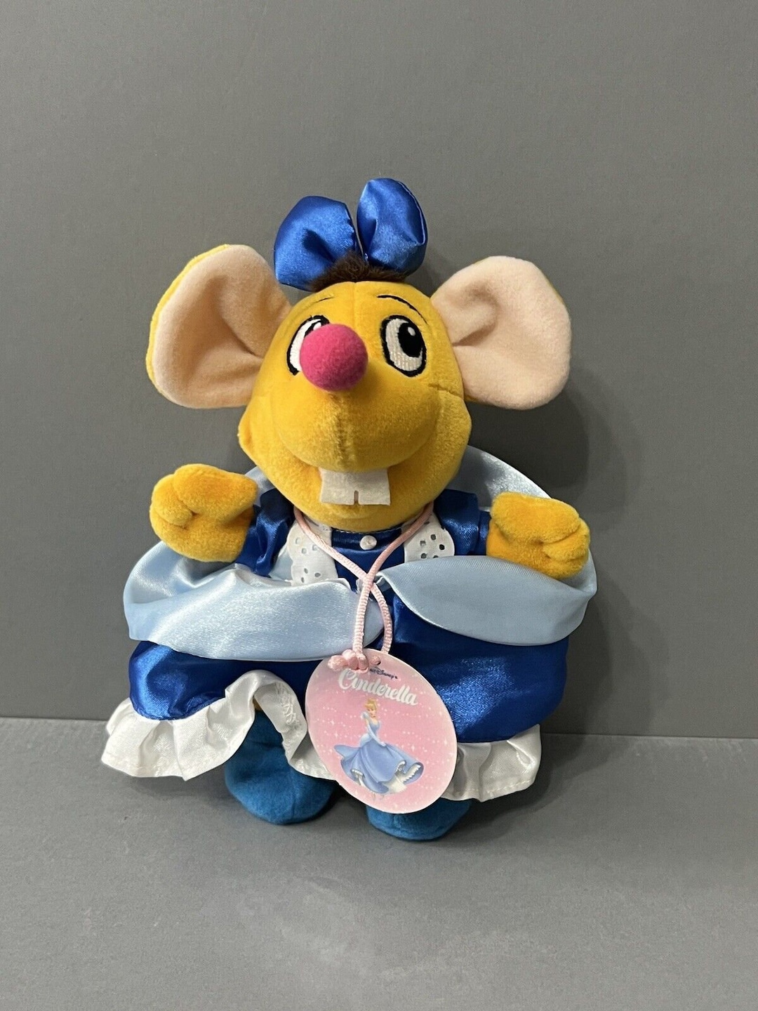 Disney Cinderella Beanie Soft Toy Plush Suzy Mice 8 Rare New Vintage ...
