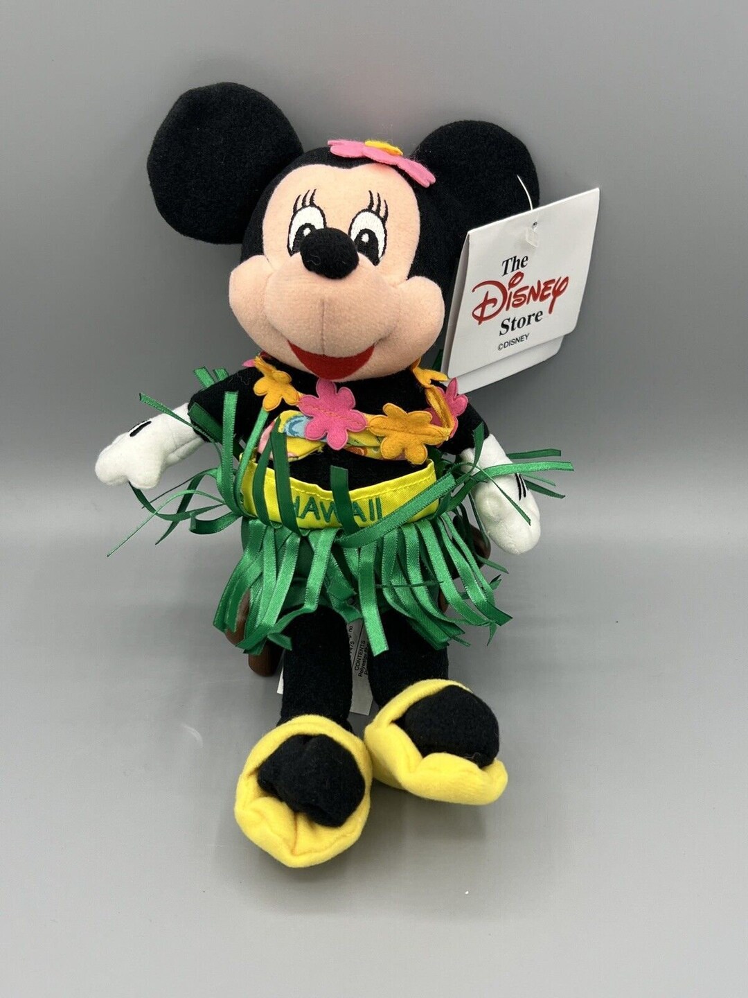 Disney Minnie Mouse Exotic Soft Toy Mini Bean Bag Plush 9 Hawaii New ...