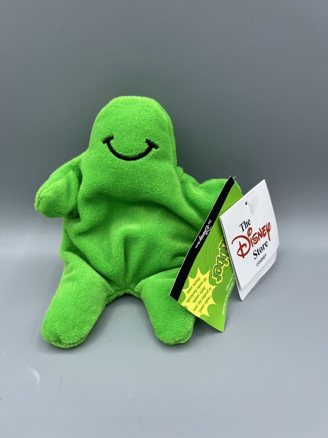 The Disney Store Flubber Soft Plush Toy With Tag 7 Sound Bean Bag Not ...