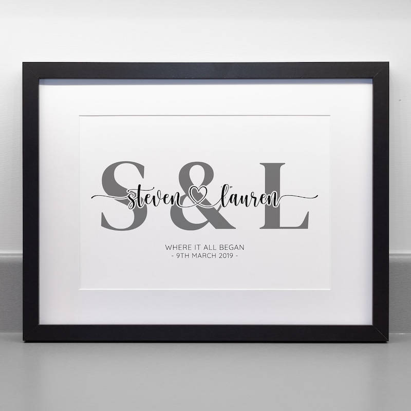 Initial Frame - Etsy UK