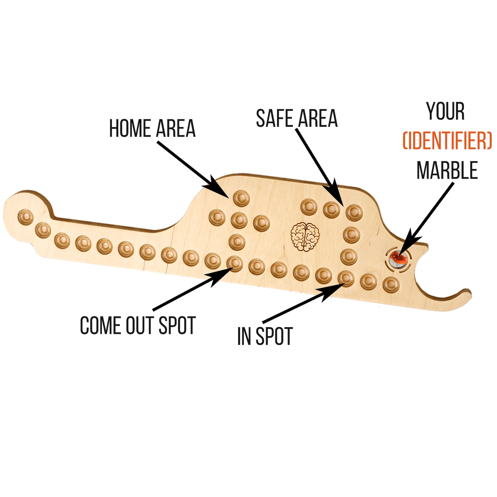 JOKER BOARD GAME, Wooden Board Game, Jokers and Marbles, Plywood Table ...