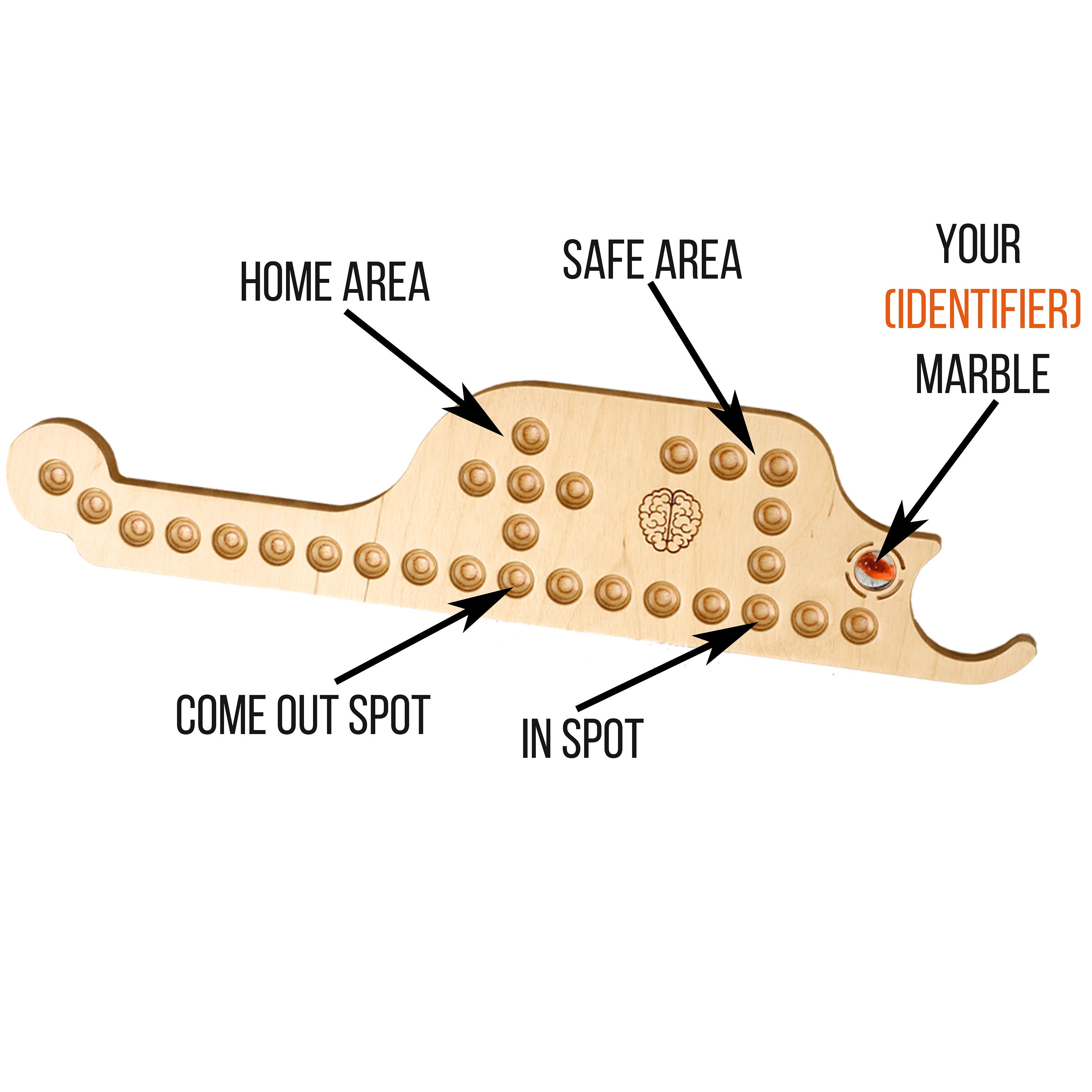JOKER BOARD GAME, Wooden Board Game, Jokers and Marbles, Plywood Table ...