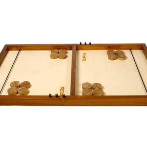 SLING PUCK GAME, Strategy Games, Wooden Board Famous Sling Shot, 30" X ...