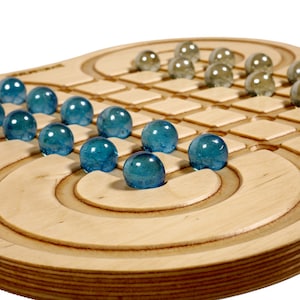 SURAKARTA TABLE GAME, Wooden Board Game, Strategy 2 Players Popular ...