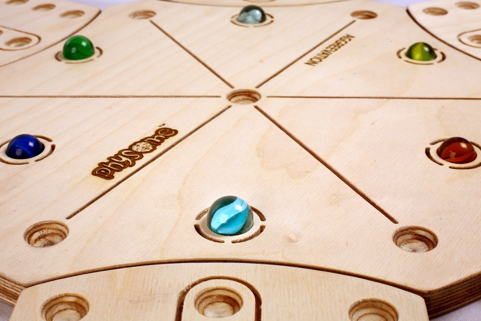AGGRAVATION GAME, WOODEN Board Game, Strategy Magnetic Family Multi ...