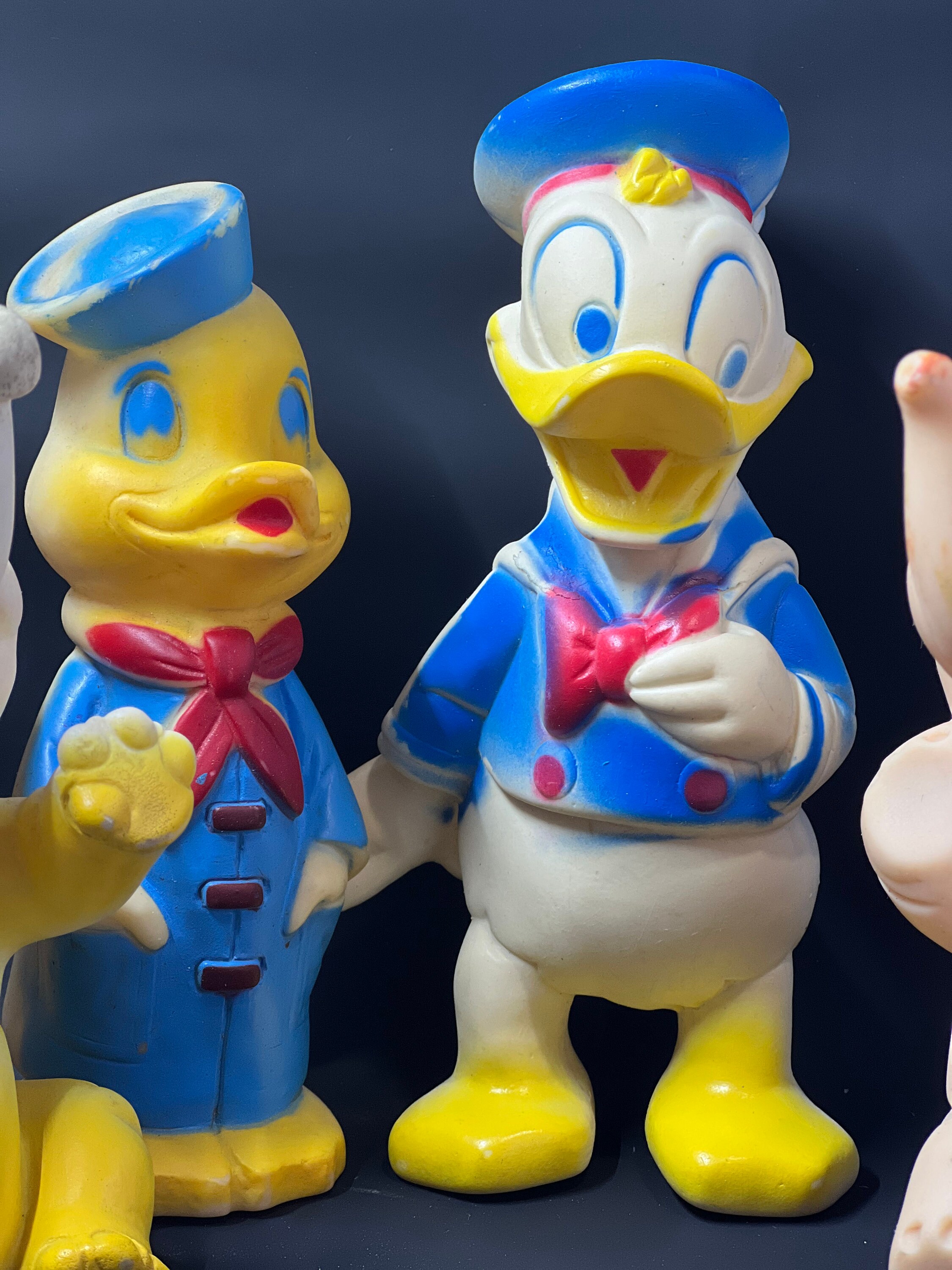 Vintage 1940s and 60s Disney, Kaysam Dumbo and Donald Duck Rubber Toys - Etsy