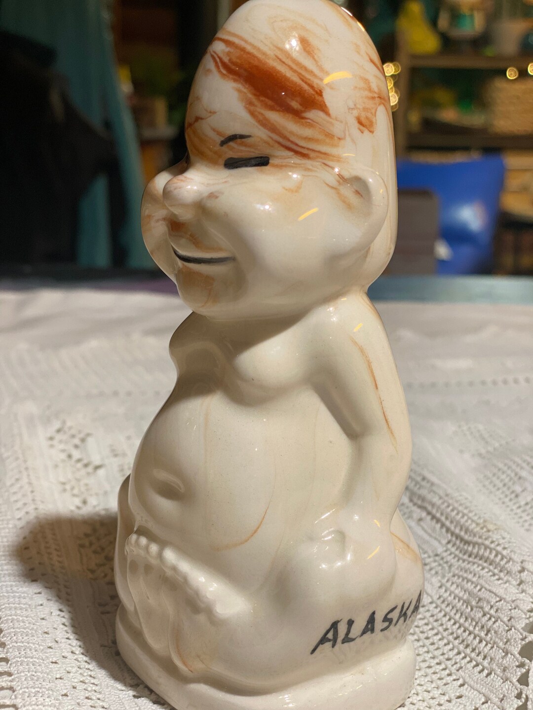 Vintage Alaskan Good Luck Clay Billikon - Etsy