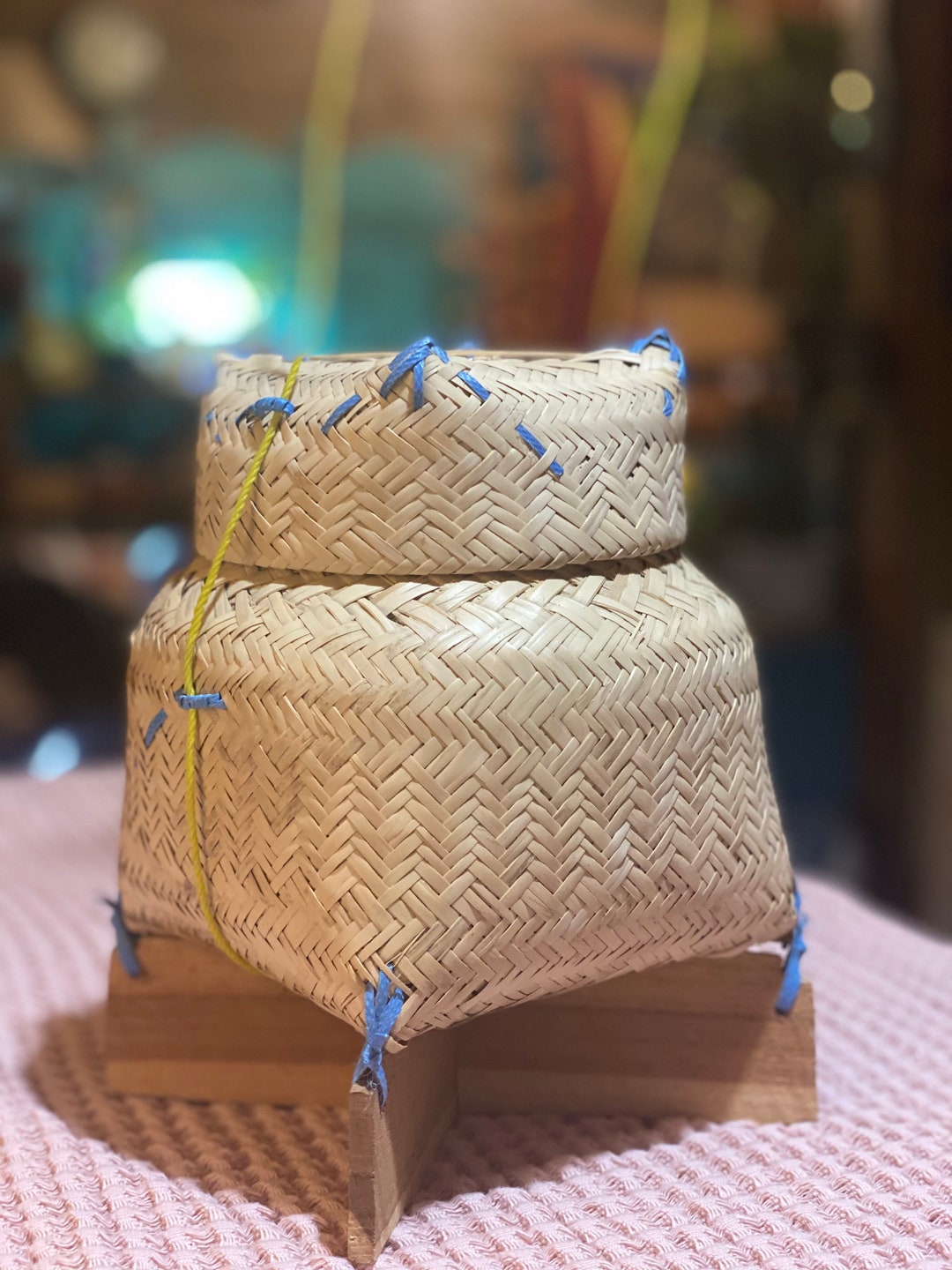 Bamboo Rice Carrier - Etsy