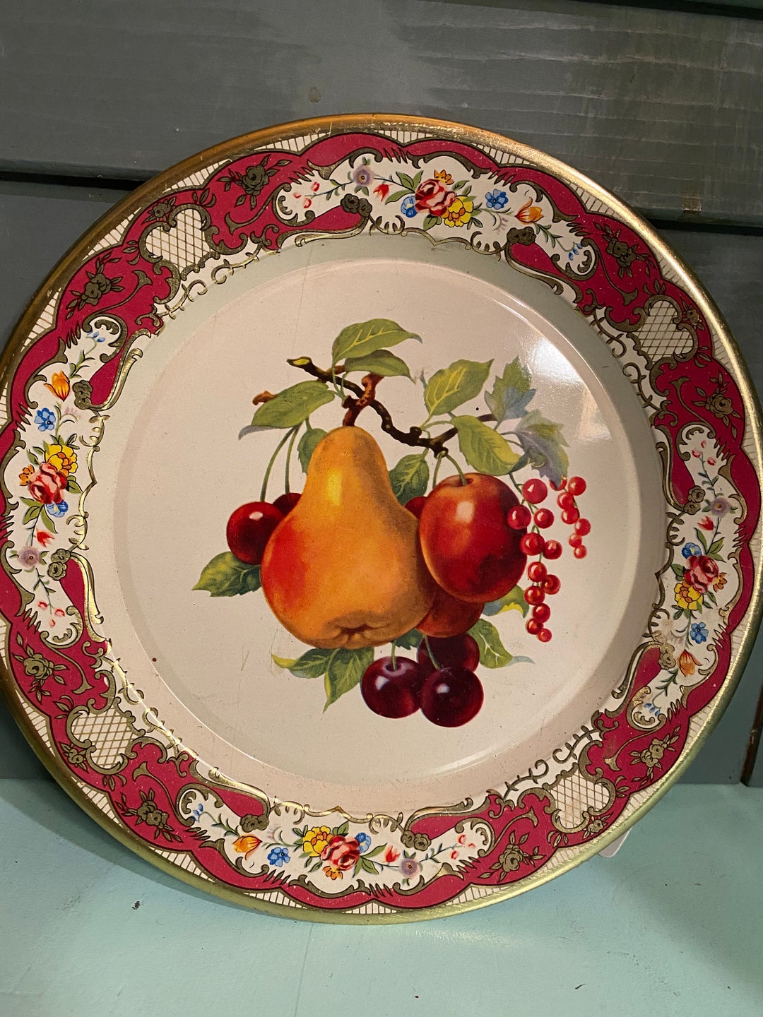 Daher Metal Vintage Tin From Holland - Etsy