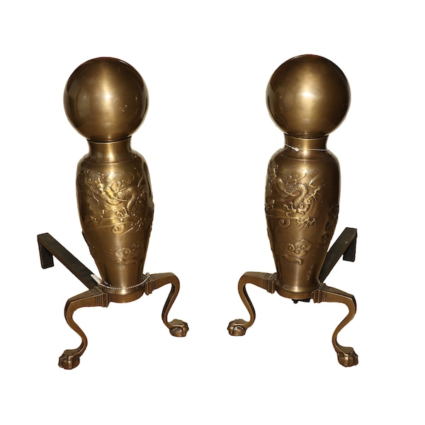 Large Andirons - Etsy