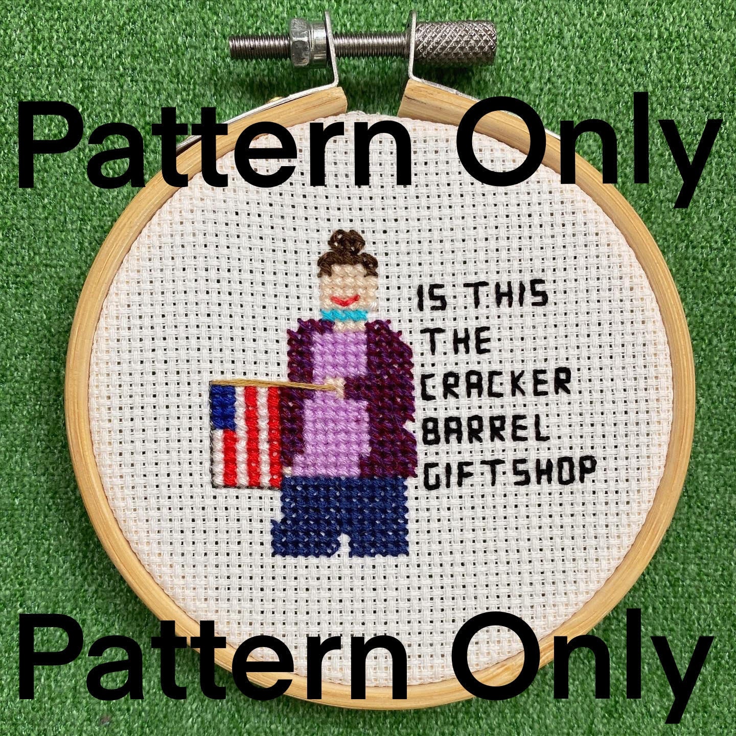 PATTERN ONLY Mini Capitol Meemaw 3 Cross Stitch Pattern - Etsy