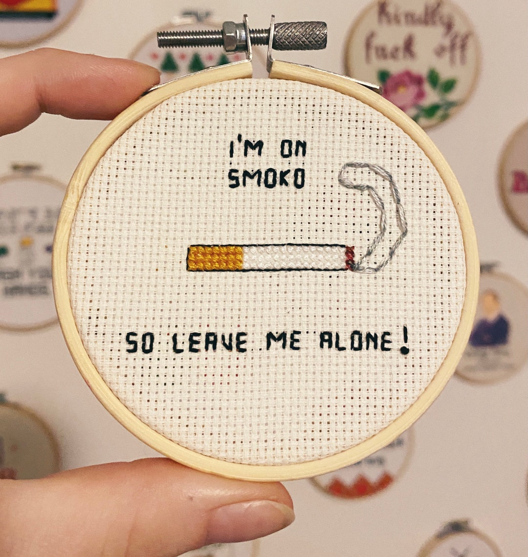 Mini 3 i'm on Smoko Aussie Cross - Etsy