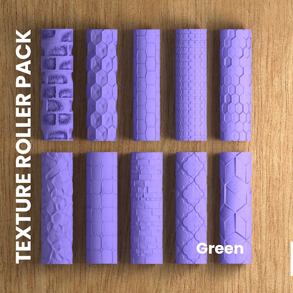Clay Roller Stl Pack - Etsy