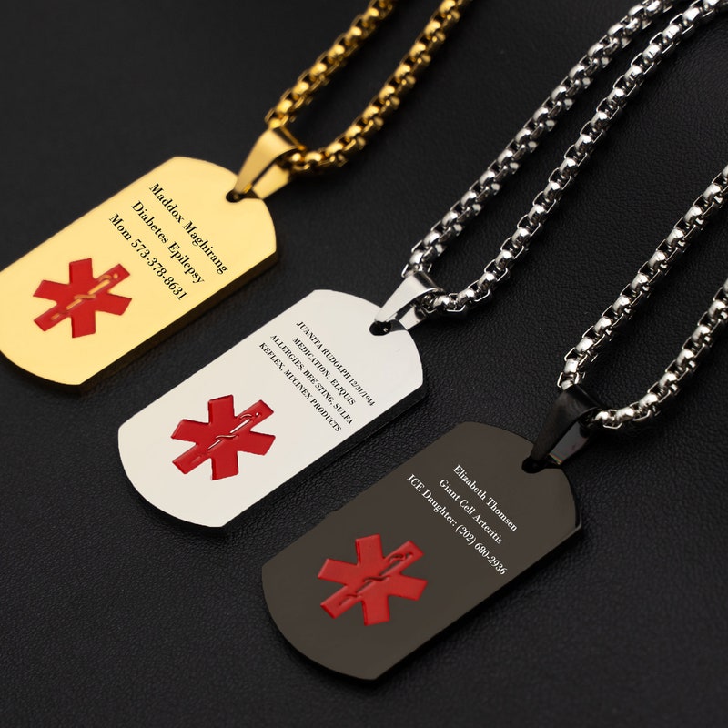 First Alert Emergency Necklace - Etsy