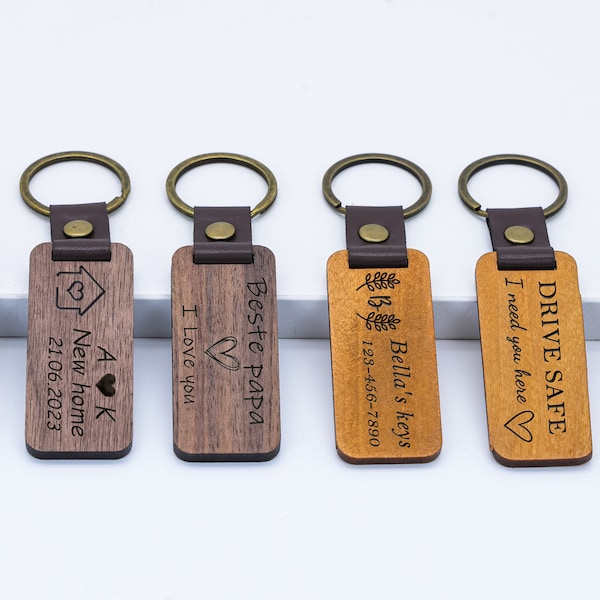 Husband Keychain - Etsy