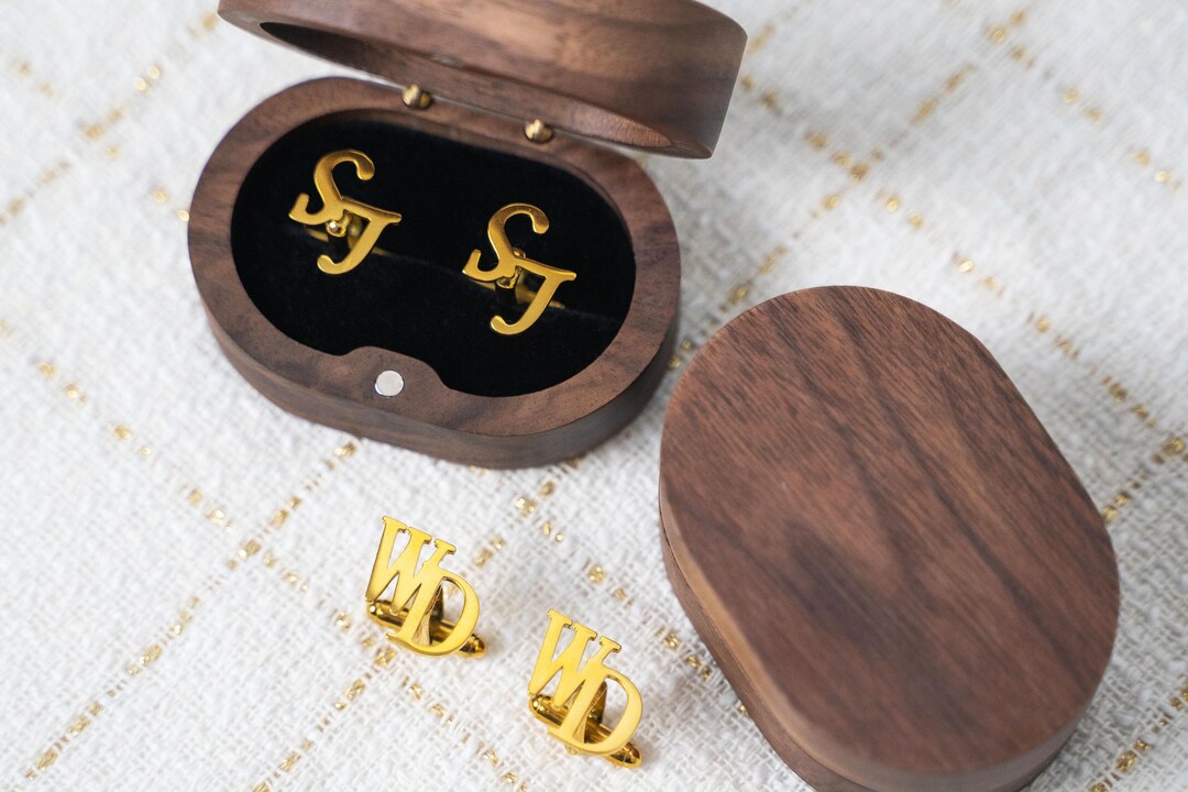 Personalized Initials Cufflinks,custom Name Cufflinks,groomsmen Gift ...
