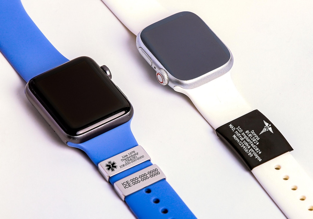 Allergy Tag,custom Medical Alert Tag for Watch Band Engraved ...