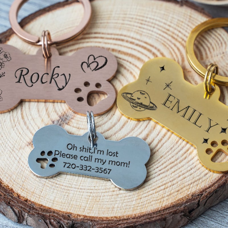 Custom Dog Tags - Etsy
