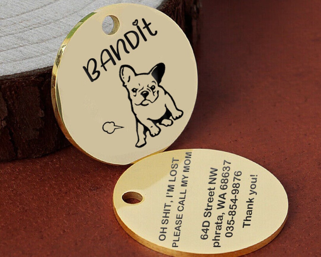 Dog Tag, Personalized Dog Tag, Engraved Dog Tag,pet Dog Tag, Dog ID Tag ...