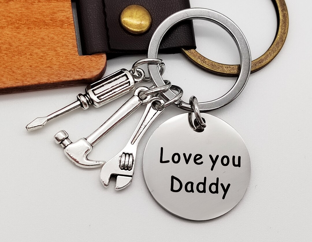 Fathers Day Keychain-father's Day Gift,dad Gift,gift for Daddy, Fathers ...