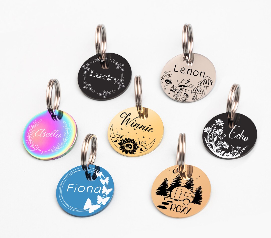 Dog Tags for Dogs Personalized,engraved Pets ID Tag,custom Dog Tag,dog ...