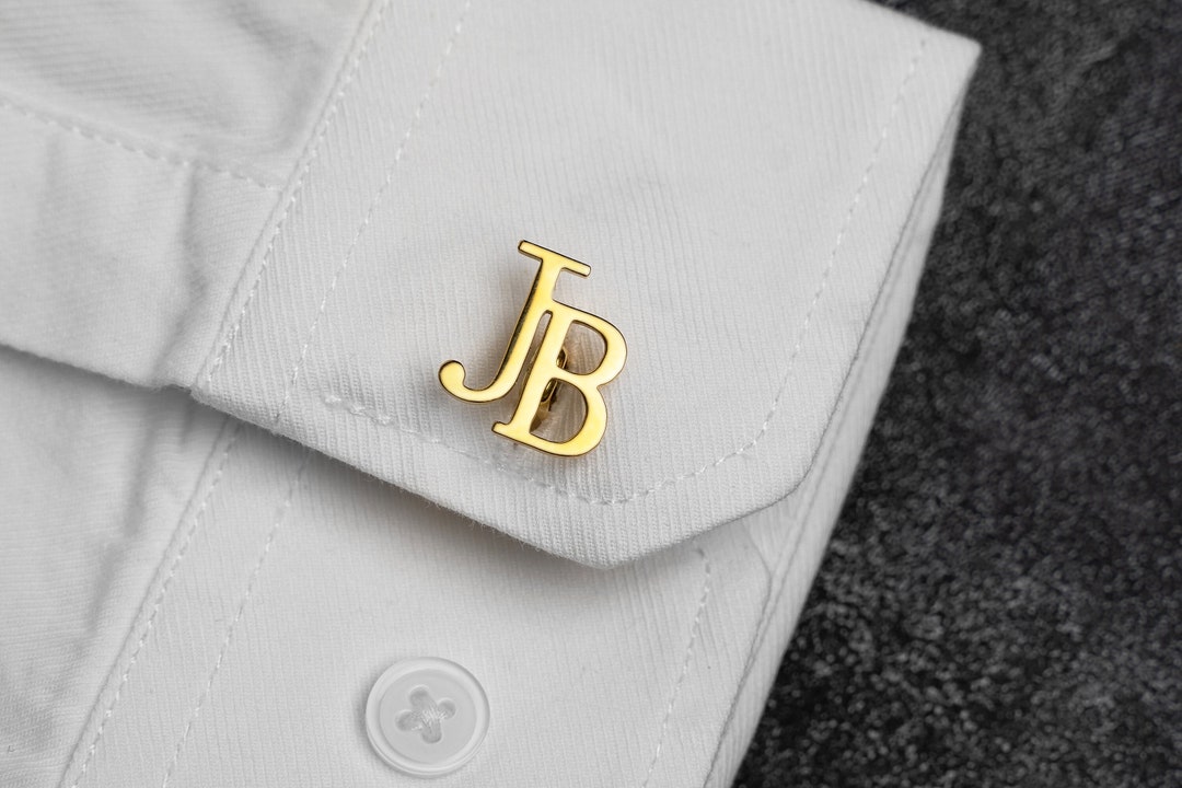 18K Custom Initial Cufflinks,personalized Name Cufflinks,letter Custom ...