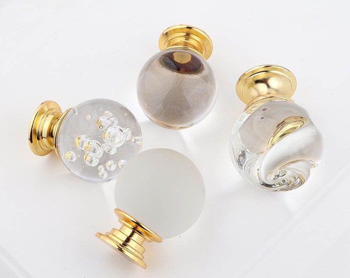 Round Ceramic Cabinet Knobs Colorful Dresser Knobpure Color | Etsy