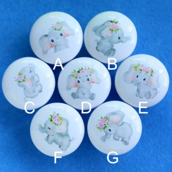 Elephant Knobs - Etsy