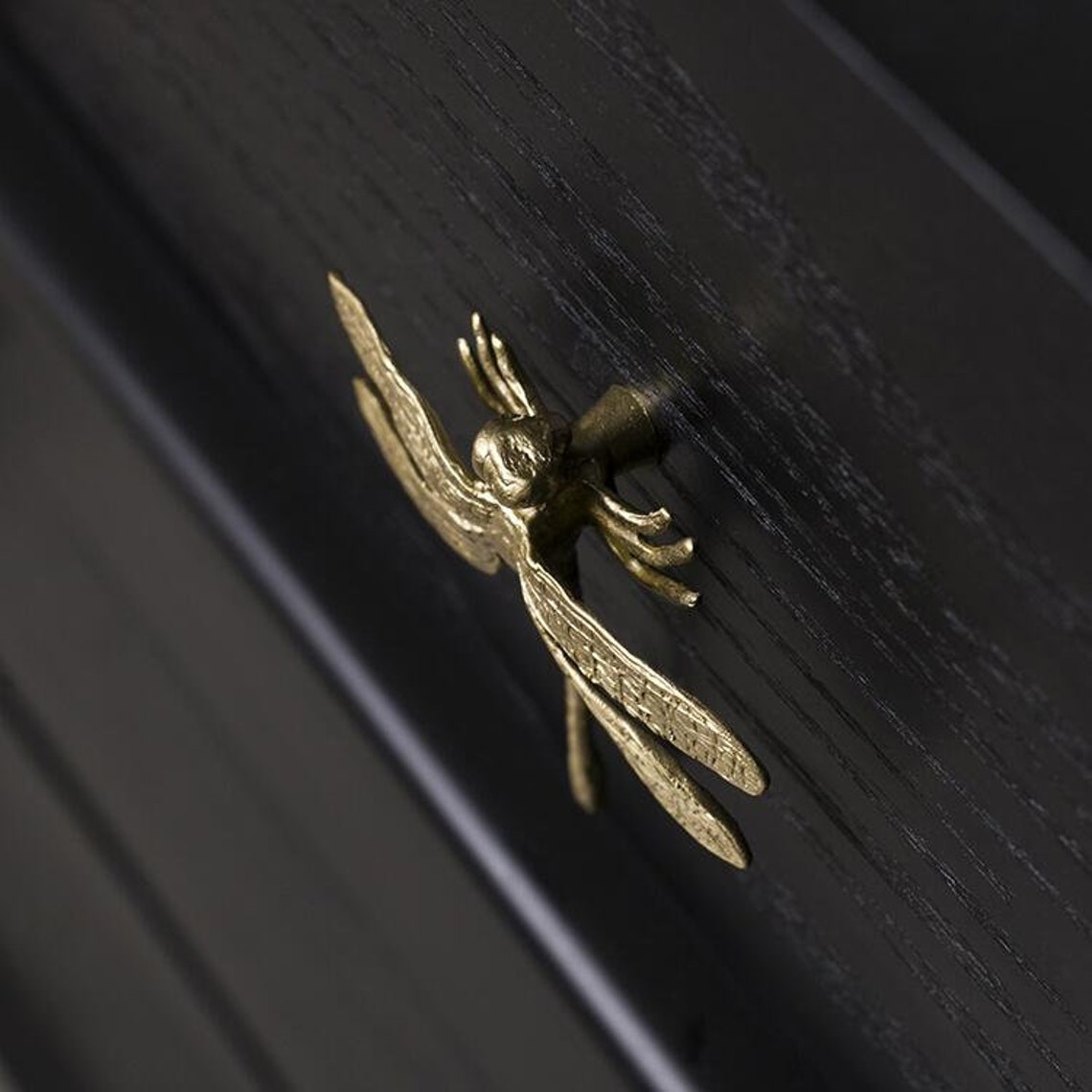 Dragonfly Brass Knobs and Pulls/ Drawer Knobs/cabinet - Etsy