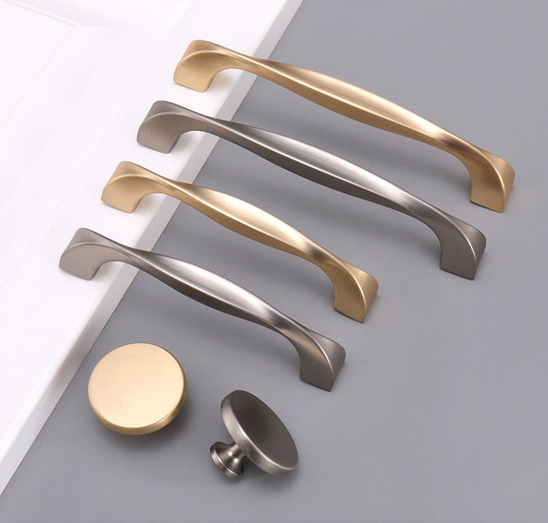 Arc Modern Kitchen Cabinet Drawer Pulls Furniture Dresser Cupboard ...