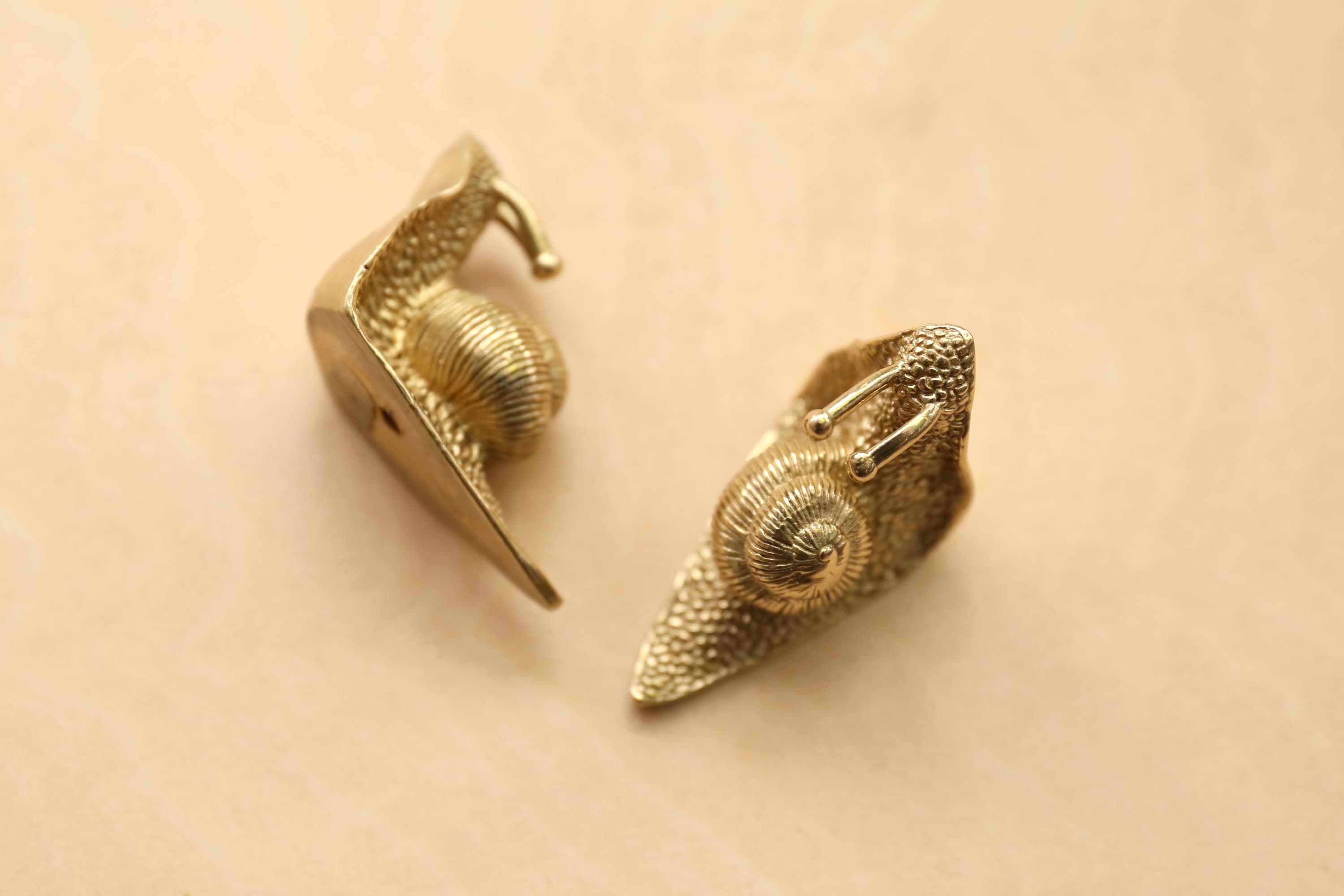 Snails Brass Knobs and Pulls/animal Snail Drawer Knobs/cabinet - Etsy
